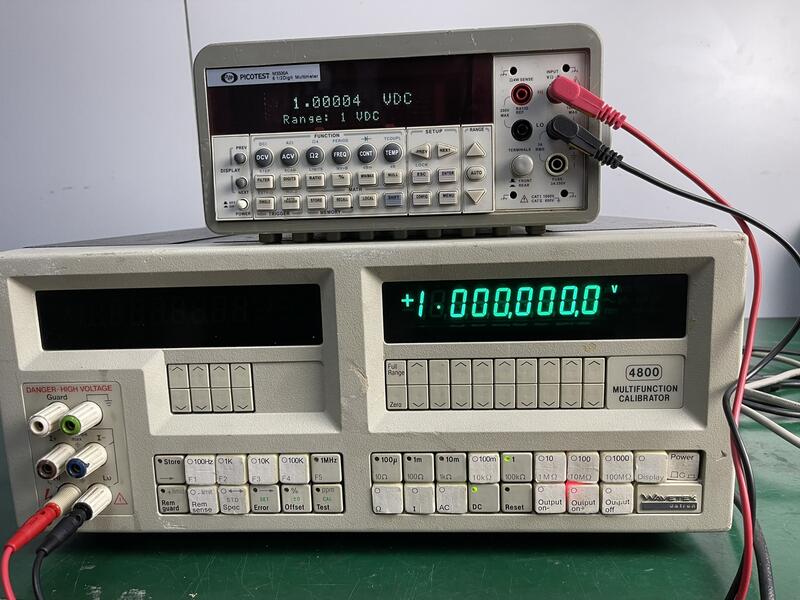 臺灣儀鼎 PICOTEST M3500A 六位半萬用表 顯示 | 露天市集 | 全台最大的網路購物市集