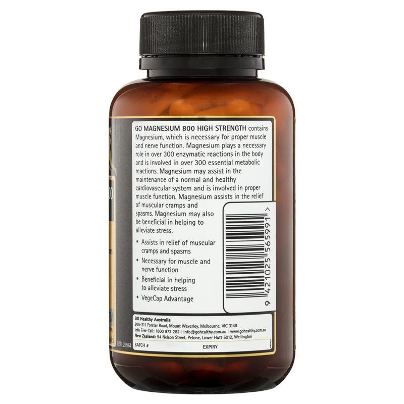 代購紐西蘭 Go Healthy 鎂 Magnesium 800 (120顆) | 露天市集 | 全台最大的網路購物市集