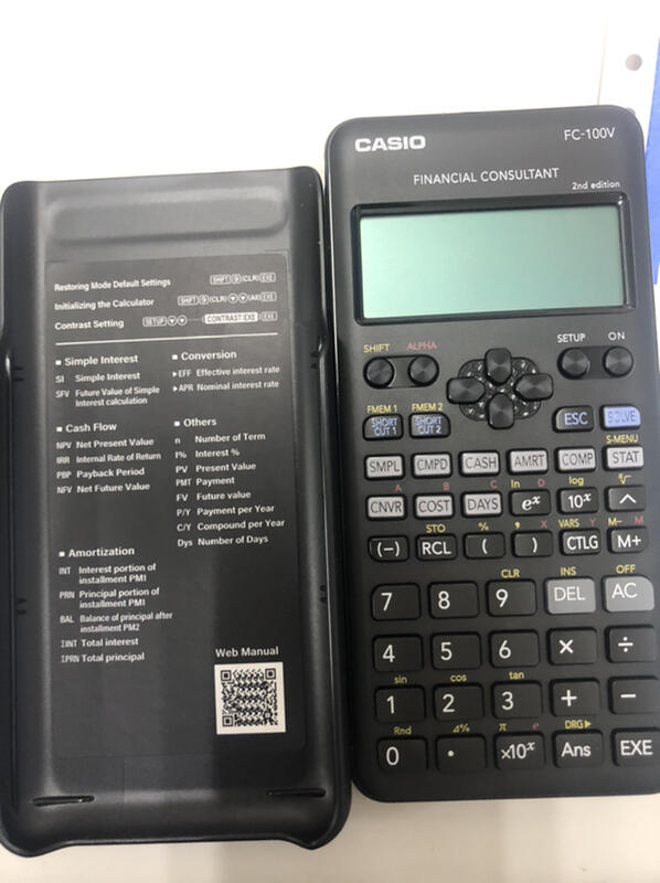 全新二代CASIO FC 100V FC 200V 台灣卡西歐公司貨 保固2年 實體店面可自取，感恩！ | 露天市集 | 全台最大的網路購物市集