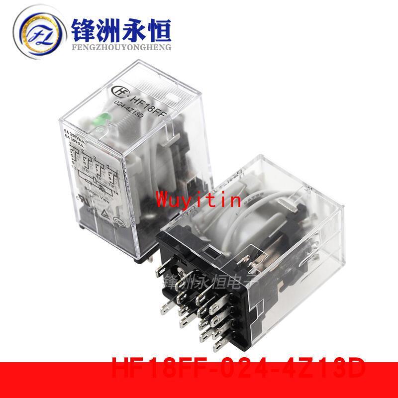 【限時下殺】可議價 繼電器HF18FF-005/012/024/A220-4Z13D 14腳5A 250VAC插座式12 | 露天市集 | 全 ...