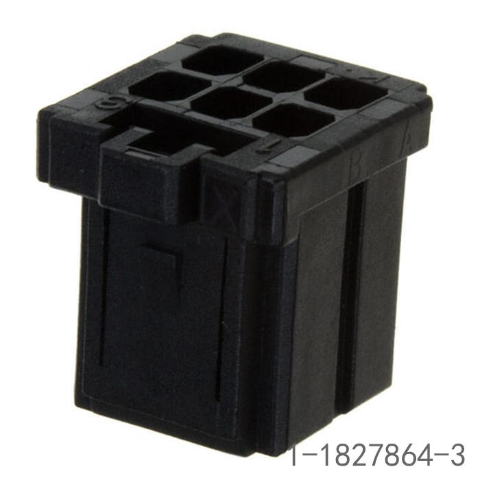 D1200外殼6Pin 1-1827864-3 TE/AMP/TYCO 連接器接插件塑殼插頭X | 露天市集 | 全台最大的網路購物市集
