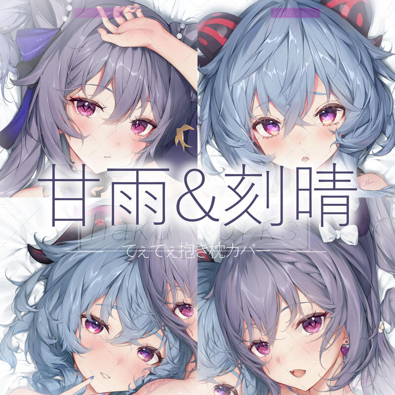 BOOTH 4693187 甘晴 抱枕套 原神 hhakuの产房 haku89 230506 訂購 | 露天市集 | 全台最大的網路購物市集