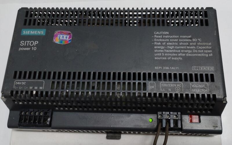 🌞 SIEMENS 西門子 SITOP POWER 10 6EP1 334-1AL11 電源供應器 24VDC 10A | 露天市集 | 全台 ...