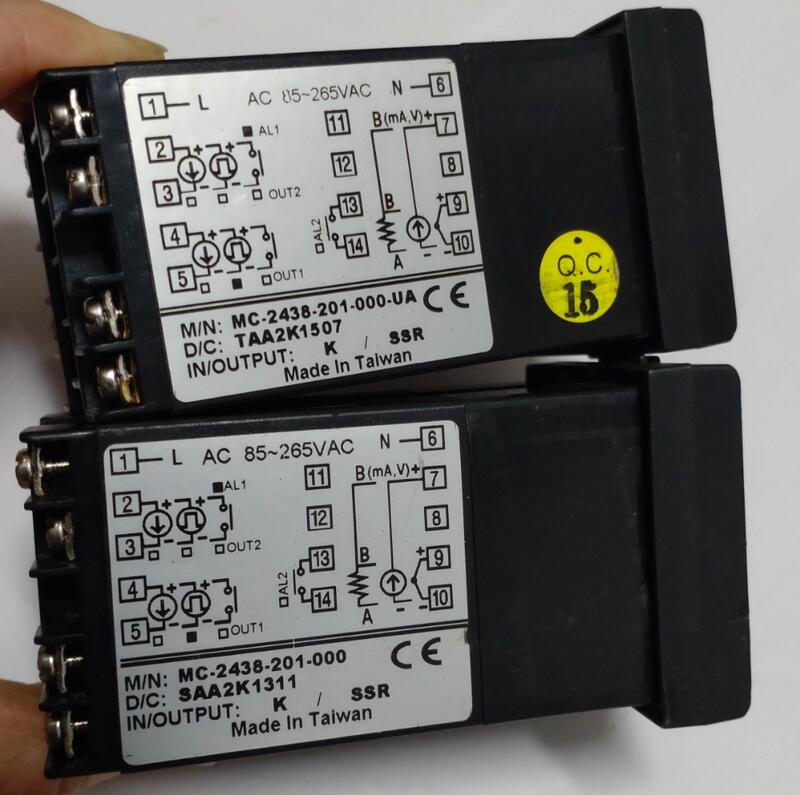🌞二手現貨保固MAXTHERMO極大MC-2438-201-000-UA溫控器 入K 出SSR 微電腦PID溫度控制器 | 露天市集 | 全台 ...