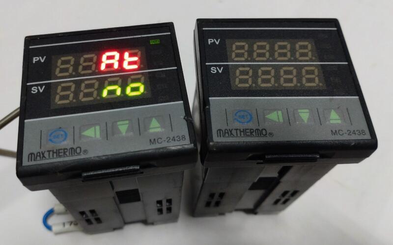 🌞二手現貨保固MAXTHERMO極大MC-2438-201-000-UA溫控器 入K 出SSR 微電腦PID溫度控制器 | 露天市集 | 全台 ...