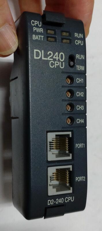 🌞二手現貨保固 KOYO DIRECT LOGIC 205 D2-09B Z-08B DL240 CPU D2-240 | 露天市集 | 全台 ...