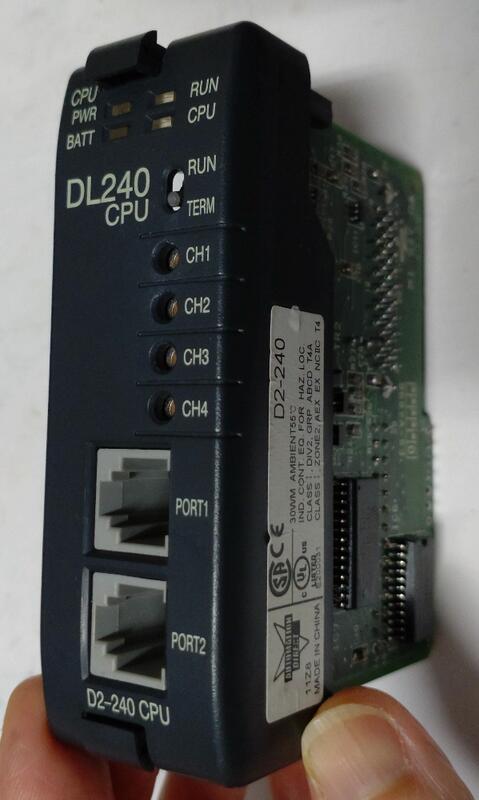 🌞二手現貨保固 KOYO DIRECT LOGIC 205 D2-09B Z-08B DL240 CPU D2-240 | 露天市集 | 全台 ...