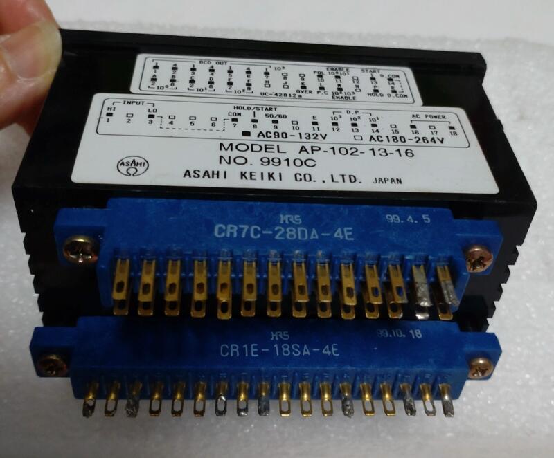 🌞二手現貨ASAHI KEIKI旭计器AP-102-13-16表頭CR7C-28DA-4E端子CR1E-18SA-4E | 露天市集 | 全台 ...