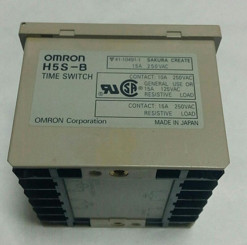 🌞日製 OMRON H5S 數位式星期計時開關 H5S-B TIME SWITCH時間開關100-240VAC+固定架 | 露天市集 | 全台最大的網路購物市集