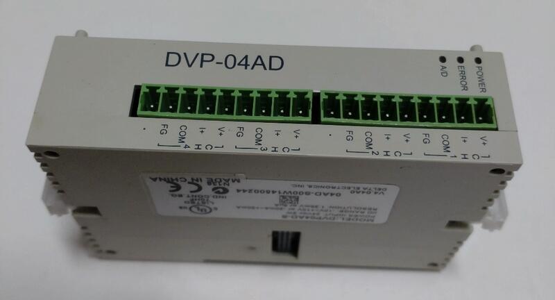 🌞二手現貨保固DELTA台達DVP-04AD DVP04AD-S DVP-02DA DVP02DA-S擴充類比輸入模組 | 露天市集 | 全台 ...