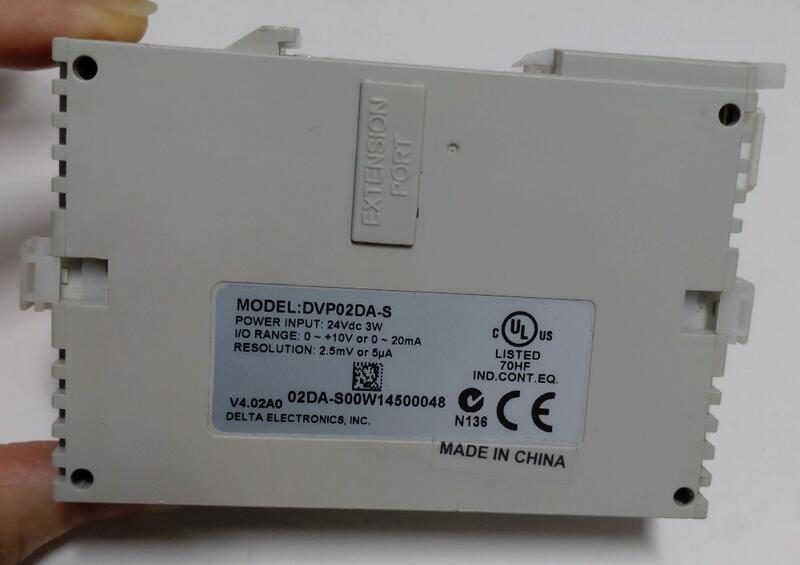 🌞二手現貨保固DELTA台達DVP-04AD DVP04AD-S DVP-02DA DVP02DA-S擴充類比輸入模組 | 露天市集 | 全台 ...