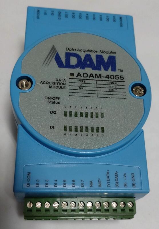 🌞二手 ADAM-4055 數位遠端ADVANTECH 研華 I / O模組 RS-485【含固定架+端子】現貨/保固 | 露天市集 | 全台 ...