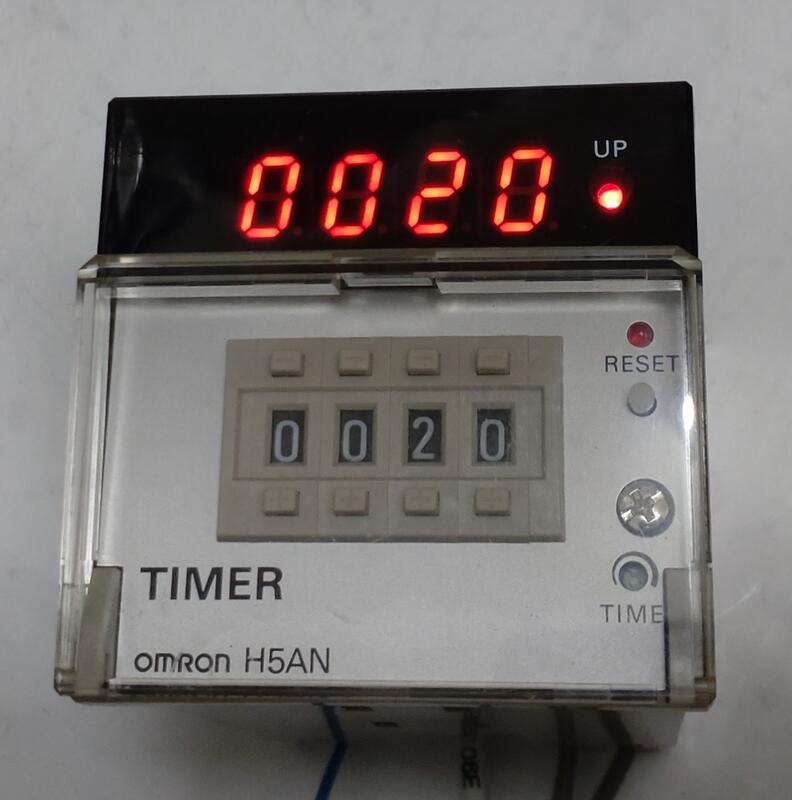 🌞二手OMRON歐姆龍 H5AN TIMER H5AN-4D H5AN-4DM 100~240VAC 72*72計時器 | 露天市集 | 全台最大的網路購物市集