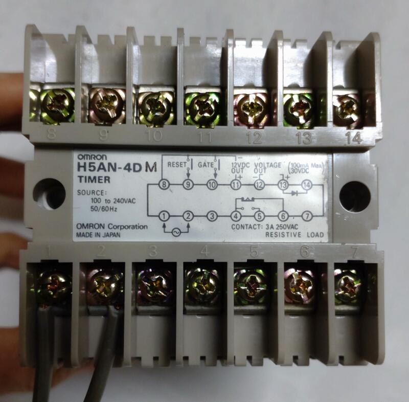 🌞二手OMRON歐姆龍 H5AN TIMER H5AN-4D H5AN-4DM 100~240VAC 72*72計時器 | 露天市集 | 全台最大的網路購物市集