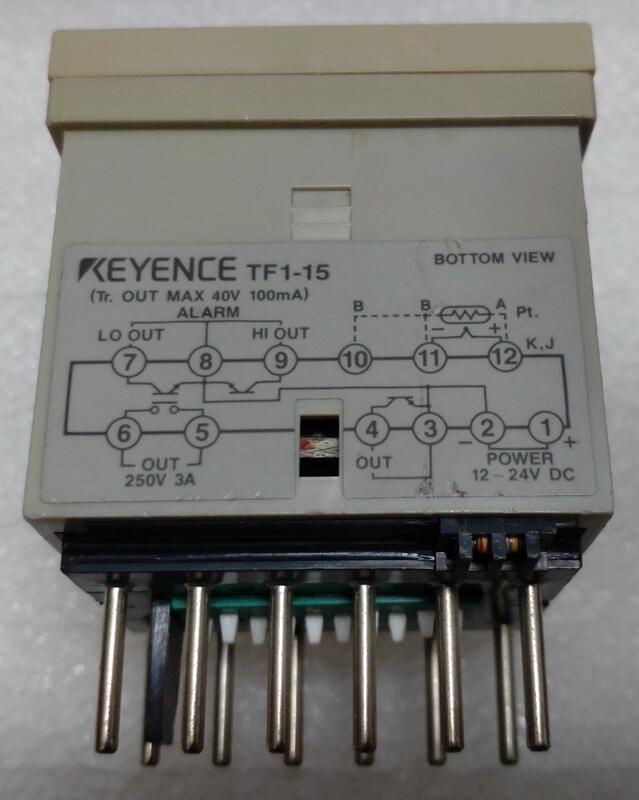 🌞二手現貨保固 日製 KEYENCE 基恩斯 TF1 溫度控制器 TF1-15 (無底座. 無小蓋) 12~24VDC | 露天市集 | 全台 ...