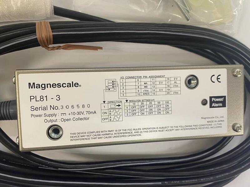 庫存新品 原裝 MAGNESCALE磁尺信號傳感器讀頭/光學尺（含SENS OR 及放大器） PL81-3 | 露天市集 | 全台最大的網路購物市集