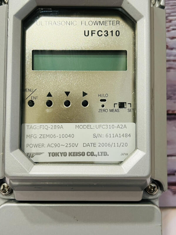 全新 Tokyo keiso UL310 / UFC310-A2A 超音波流量計 | 露天市集 | 全台最大的網路購物市集