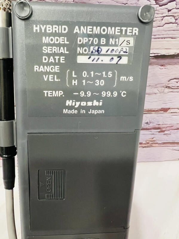 Hiyoshi HYBRID ANEMOMETER DP70-BN1 風速計 | 露天市集 | 全台最大的網路購物市集