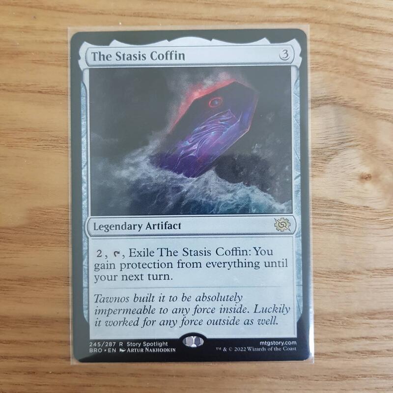 協槓-MTG-BRO 兄弟之戰-The Stasis Coffin_靜態棺材-英-普 | 露天市集 | 全台最大的網路購物市集