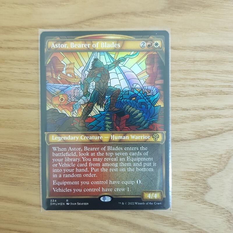 協槓-MTG-DMU 多明納里亞：眾志成城-Astor, Bearer of Blades-英-普圖閃 異圖 指紋閃 | 露天市集 | 全台最 ...