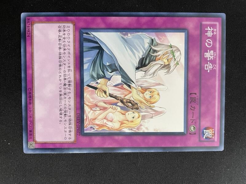 《獨角獸×小舖》遊戲王 DREV-JP077 神之警告 普卡 | 露天市集 | 全台最大的網路購物市集