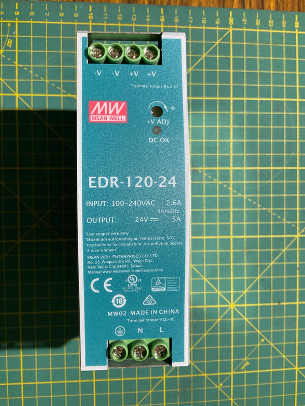 45.明緯電源供應器 DC24,120W ED12-120-24（全新） | 露天市集 | 全台最大的網路購物市集