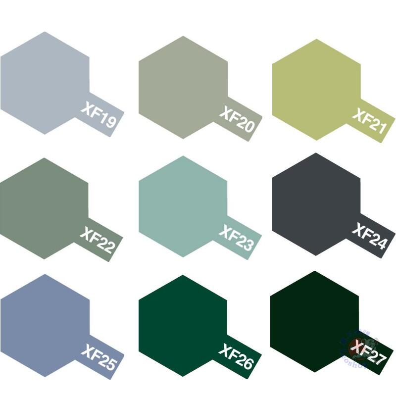 【鹿港麗王】現貨 Tamiya 法瑯塗料 油性漆 平光 XF19~XF27 | 露天市集 | 全台最大的網路購物市集