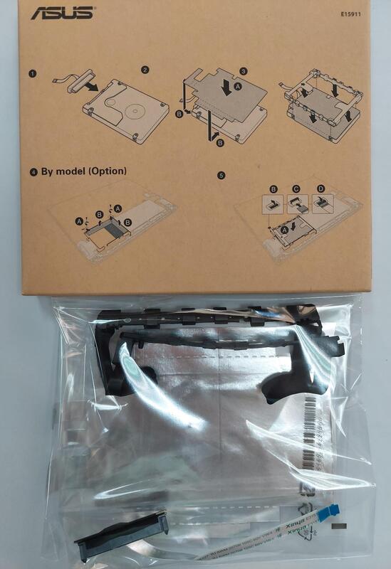 全新 華碩 ASUS HDD KIT E15911 筆電擴充 2.5吋 硬碟框架 第二顆硬碟 硬碟轉接頭 硬碟連接線 | 露天市集 | 全台最 ...
