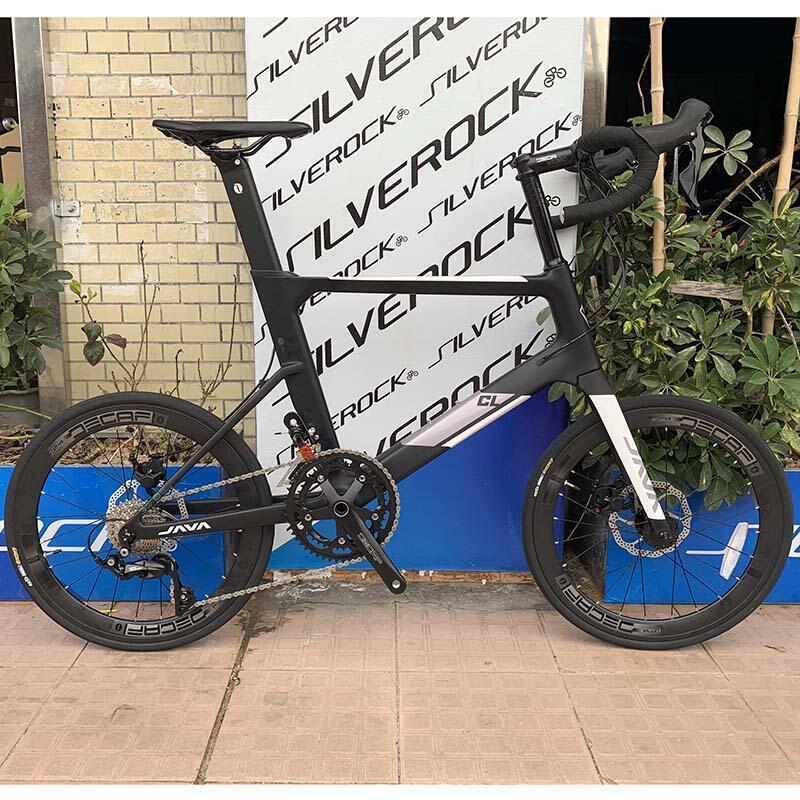 JAVA CL碳纖維451小輪車18速油壓雙碟剎22速彎把通勤公路自行車 | 露天市集 | 全台最大的網路購物市集