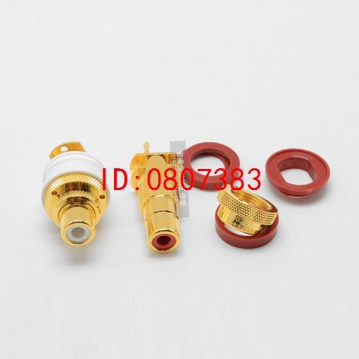 【批發】原裝德國 WBT 0201 純銅版 hifi發燒音響RCA蓮花插頭一盒包郵【精品】 | 露天市集 | 全台最大的網路購物市集