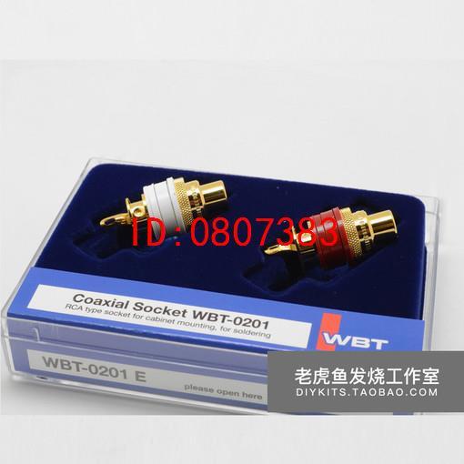 【批發】原裝德國 WBT 0201 純銅版 hifi發燒音響RCA蓮花插頭一盒包郵【精品】 | 露天市集 | 全台最大的網路購物市集