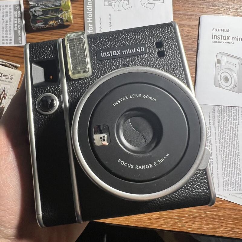 🔥熱銷💥 全新 現貨 mini40 富士 FUJIFILM instax 黑色海相機 復古時尚皮材質 sm016 | 露天市集 | 全台最大的 ...