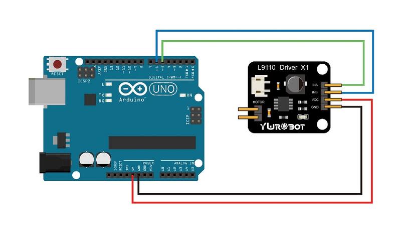 【樂意創客官方店】《附發票》L9110直流電機 正轉逆轉驅動模組 PWM 調速 | 露天市集 | 全台最大的網路購物市集
