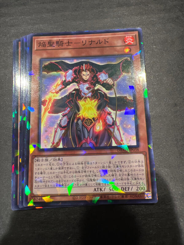 （小胖子卡舖）遊戲王 DBAD DBAD-JP038 焰聖騎士-里納爾多 普鑽 鑽面 | 露天市集 | 全台最大的網路購物市集