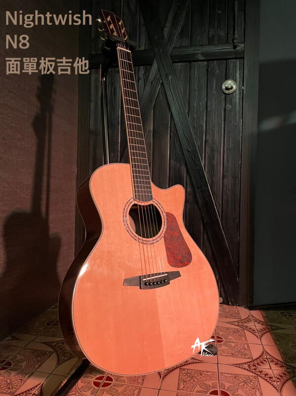 鐵克樂器 拉維斯 Nightwish N8 GAC桶身 面單板吉他 雲杉木 玫瑰木 民謠吉他 吉他 樂器 附袋 可分期 | 露天市集 | 全台 ...