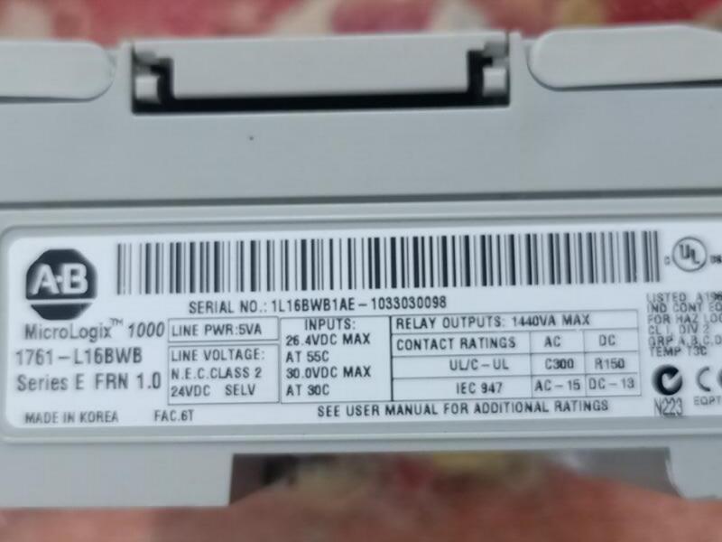 A-B MICROLOGIX1000 1761-L16BWB 歡迎訊價 | 露天市集 | 全台最大的網路購物市集