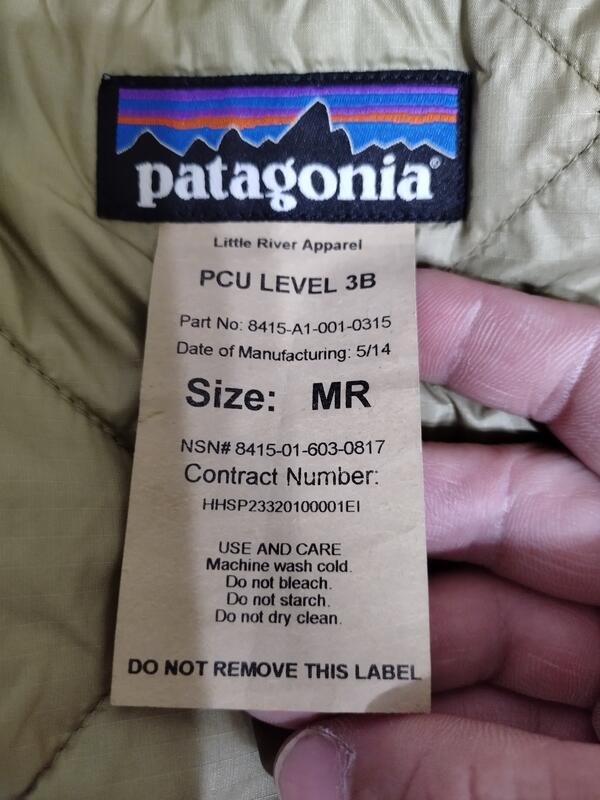 NSW配發 Patagonia PCU L3B 防寒/保暖 AOR1 化纖外套 SEAL DEVGRU | 露天市集 | 全台最大的網路購物市集