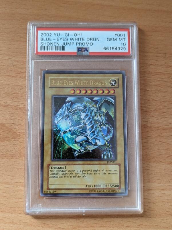 [小胖PSA] PSA10 2002 JMP-001 青眼白龍 金亮 (送PSA5 JMP-001) | 露天市集 | 全台最大的網路購物市集