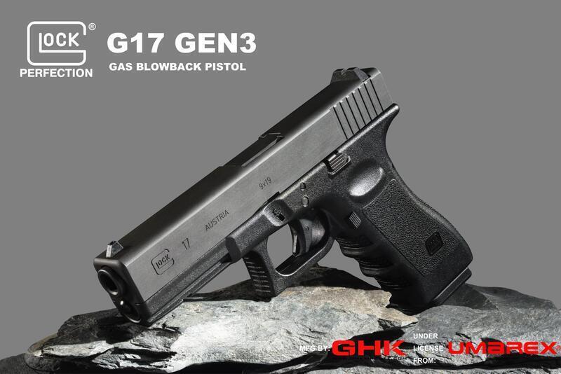 【阿爾斯工坊】免運~超大後座力 Umarex X GHK GLOCK G17授權刻字 亞洲版鋼製瓦斯槍-GHKG17 | 露天市集 | 全台最 ...
