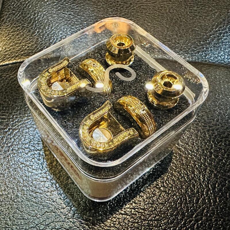 【名人樂器明誠店】Schaller S-LOCKS Gold 金色 / 鎳 背帶釘加厚設計 安全背帶扣 | 露天市集 | 全台最大的網路購物市集