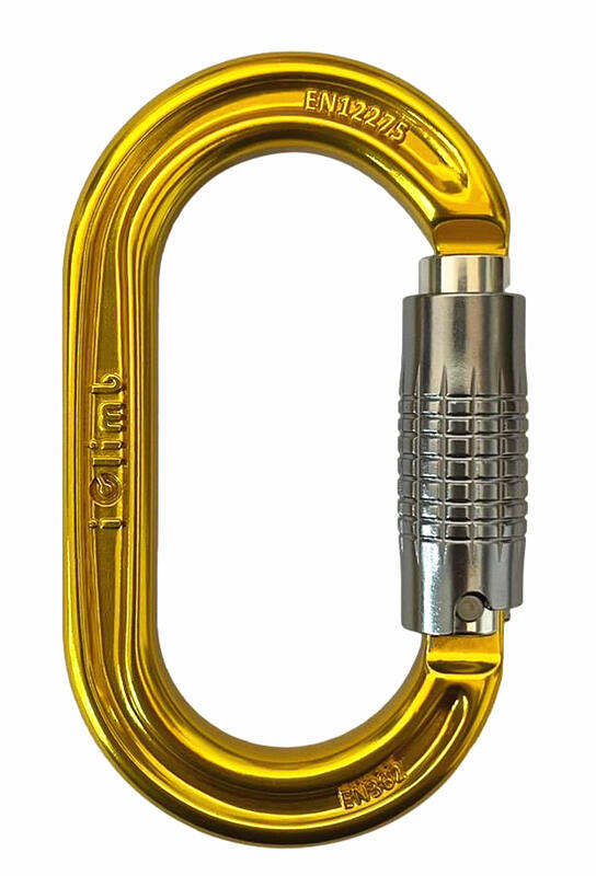 iclimb 對稱性正O自動鋁合金鉤環 210B-3LS 24kn | 露天市集 | 全台最大的網路購物市集
