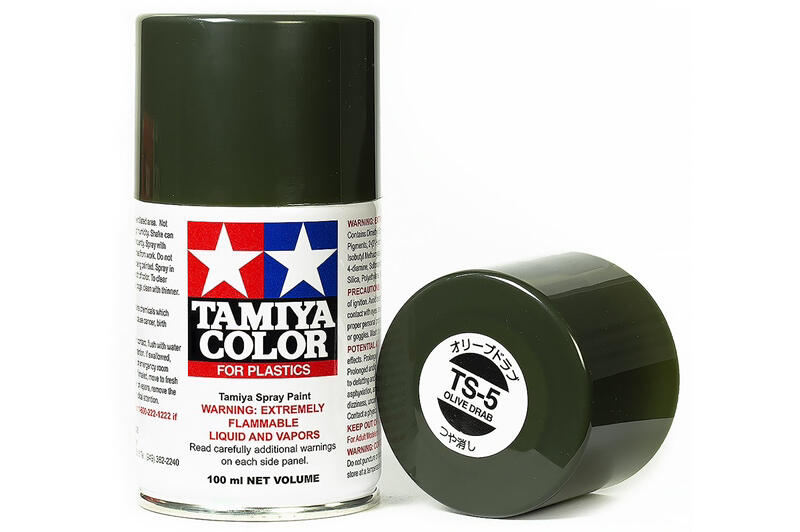 TAMIYA 田宮 噴漆 TS5 TS-5 OLIVE DRAB 消光橄欖綠 | 露天市集 | 全台最大的網路購物市集