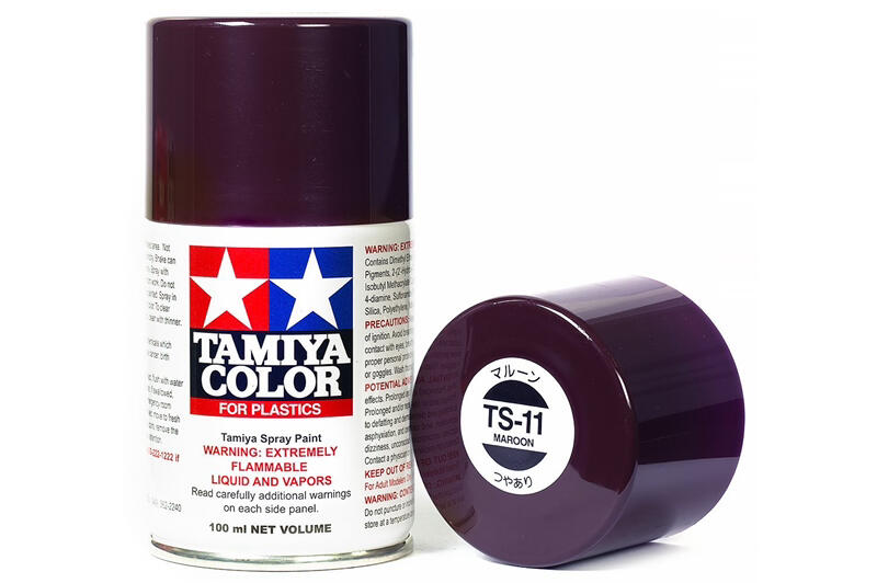TAMIYA 田宮 噴漆 TS11 TS-11 MAROON 亮光褐紅 | 露天市集 | 全台最大的網路購物市集